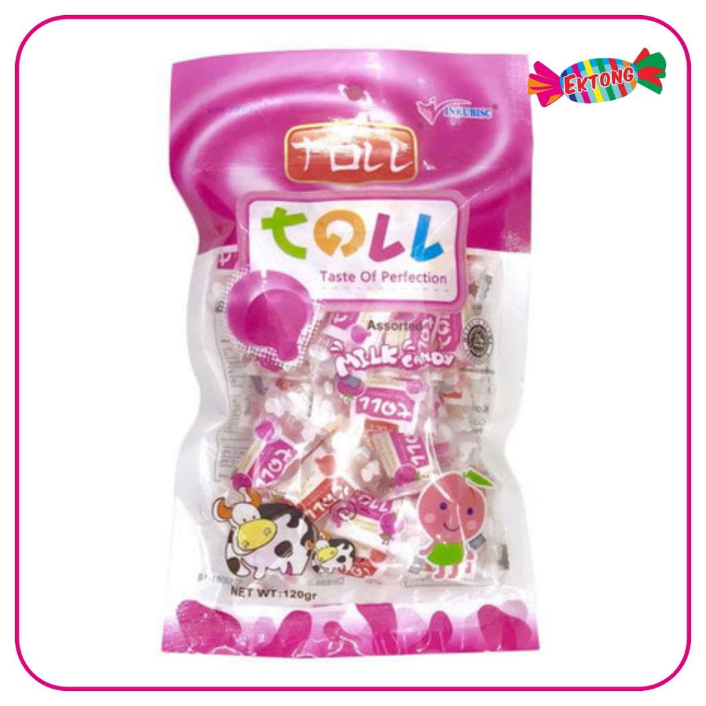 Jual TOLL CANDY / PERMEN SUSU ( TALAS / ORANGE / STRAWBERY / MIX ...