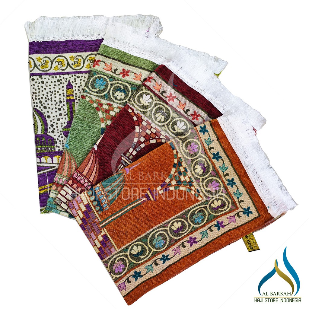 Jual SAJADAH TRAVELING TURKEY / SAJADAH AL JAZERA OLEH HAJI | Shopee ...