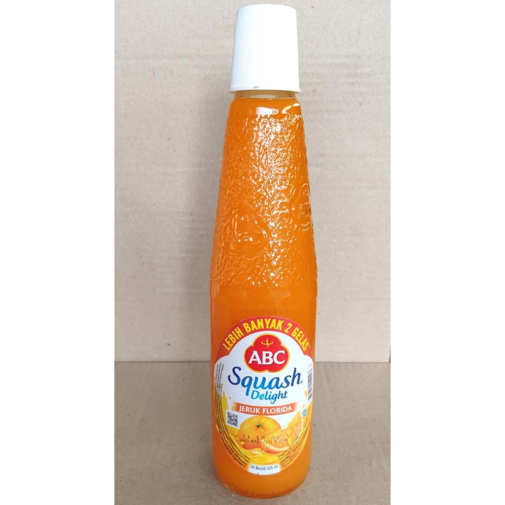 Jual ABC SQUASH DELIGHT SIRUP JERUK FLORIDA 525ml | Shopee Indonesia