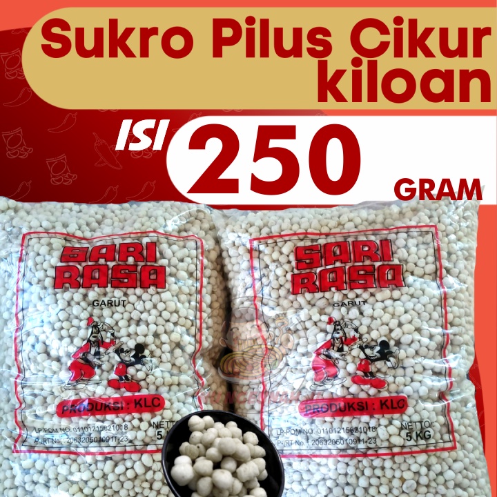 Jual SUKRO CIKUR KILOAN isi 250g Merk SariRasa by GaiaRasa | Shopee ...