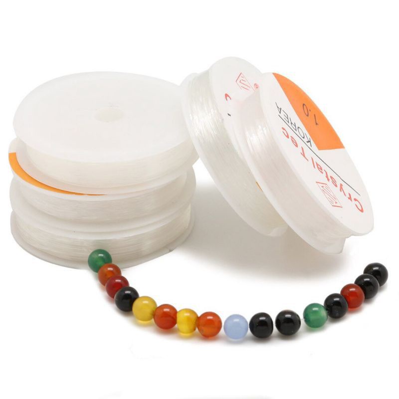 Jual Tali Senar Kenur Elastis Bening | Shopee Indonesia