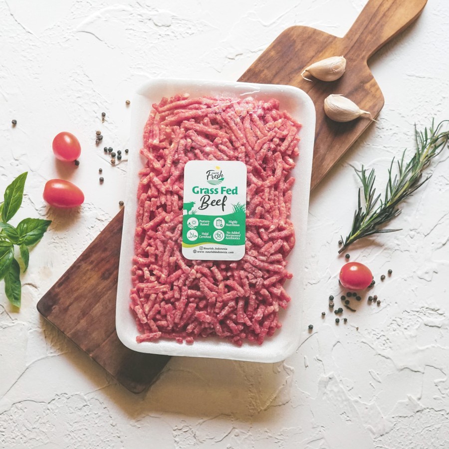 Jual Grass Fed Striploin Minced Beef (250 g) Daging Giling PREMIUM ...