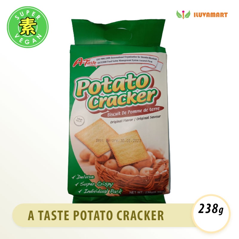 Jual A Taste Potato Cracker 238gr Biskuit Kentang Original Potato ...