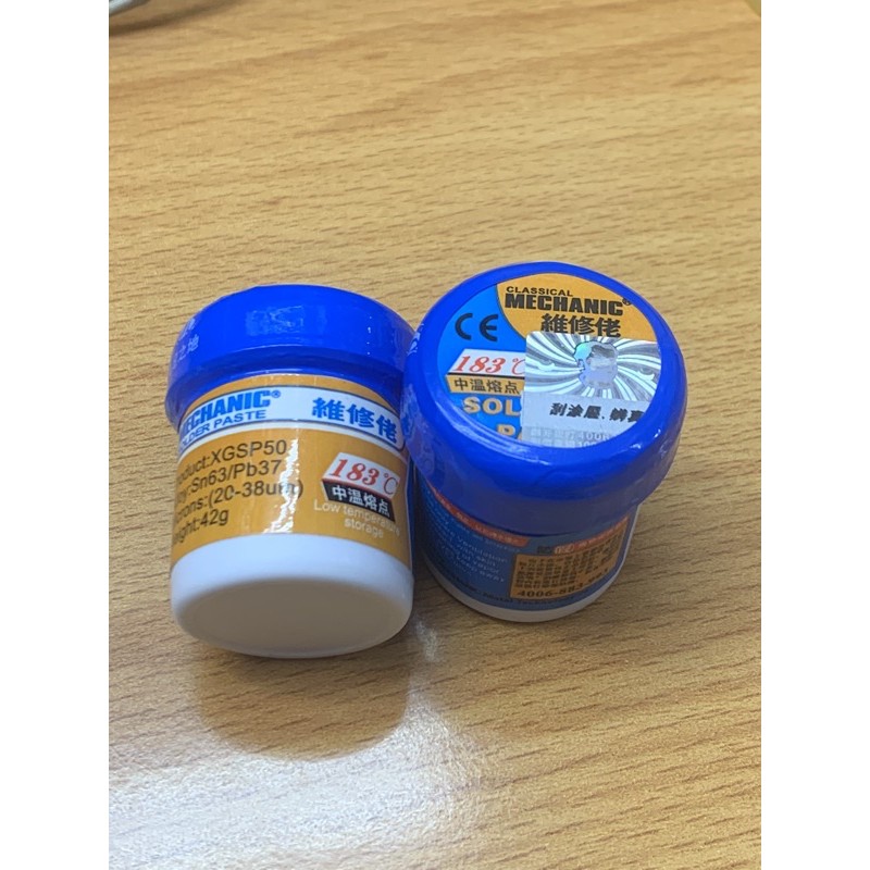 Jual Timah Cair Pasta Mechanic Original Export solder paste Solder 50g ...