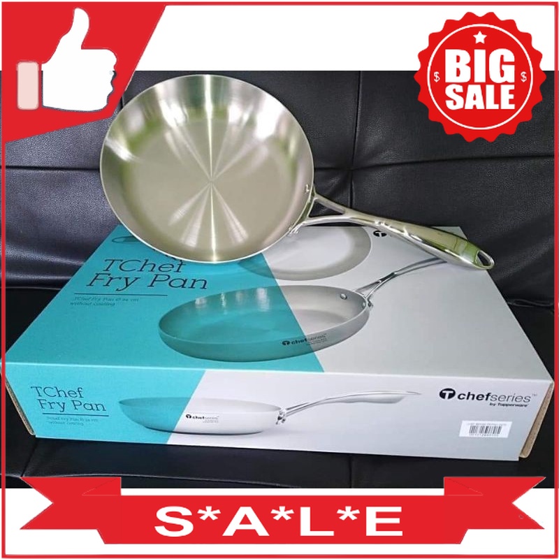 Jual Tupperware TChef Fry Pan 24cm dilengkapi BOX Tupperware Original ...