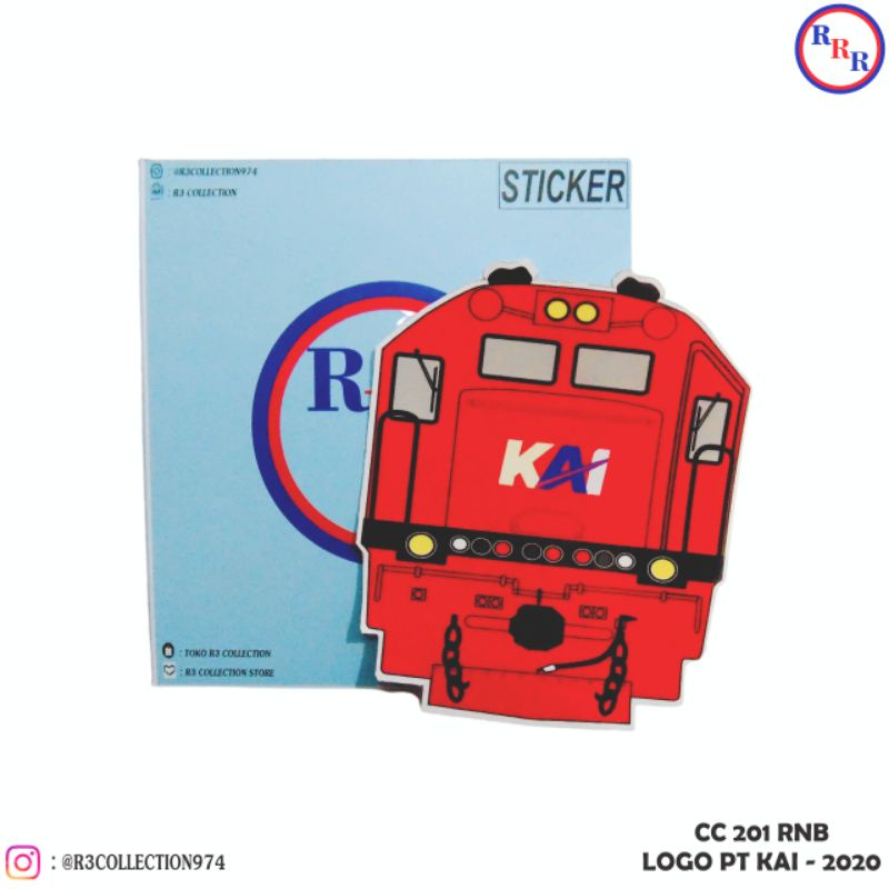 Jual Stiker Kereta - CC 201 RNB LOGO PT KAI 2020 | Shopee Indonesia