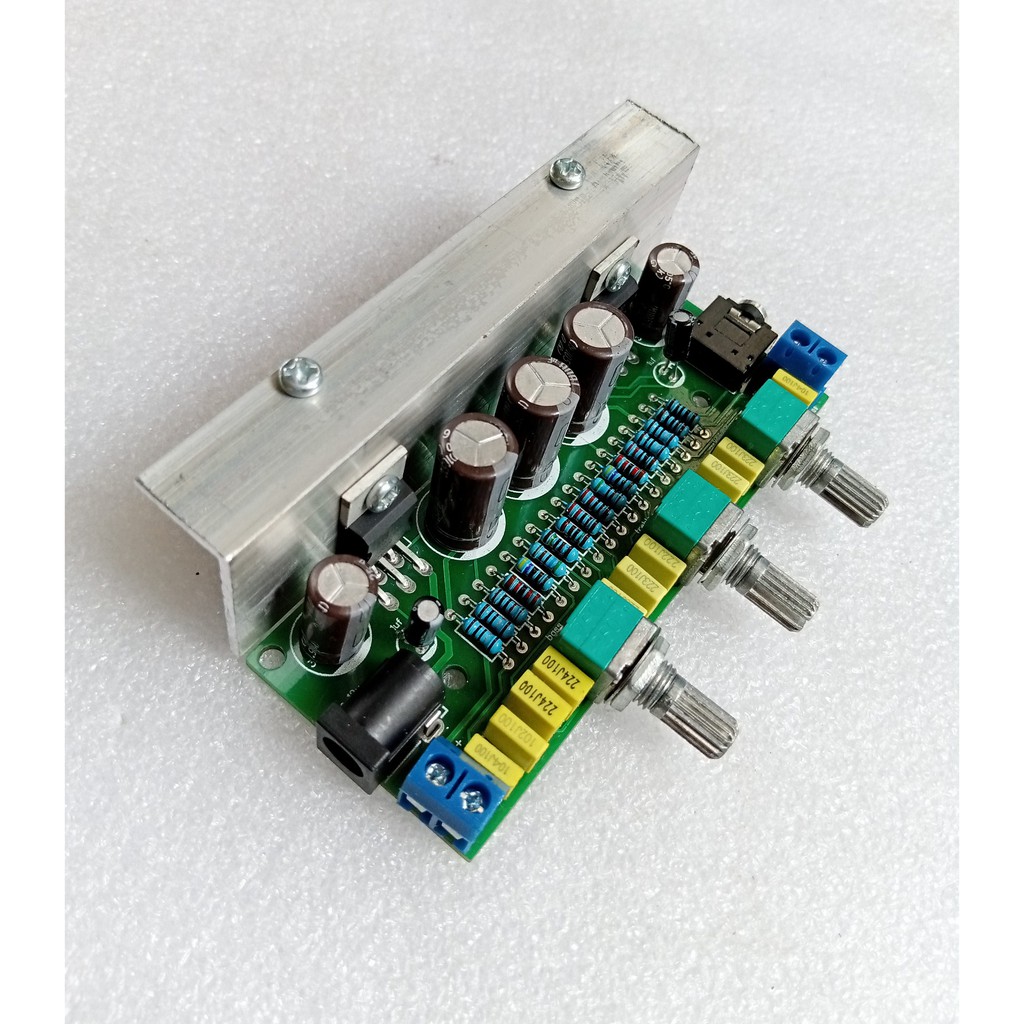 Jual Modul Power Amplifier Stereo 10W Plus Tone control TDA2003 ...