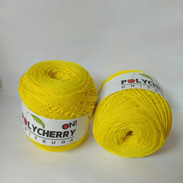 Jual Benang rajut onitsuga polycherry sery cream | Shopee Indonesia