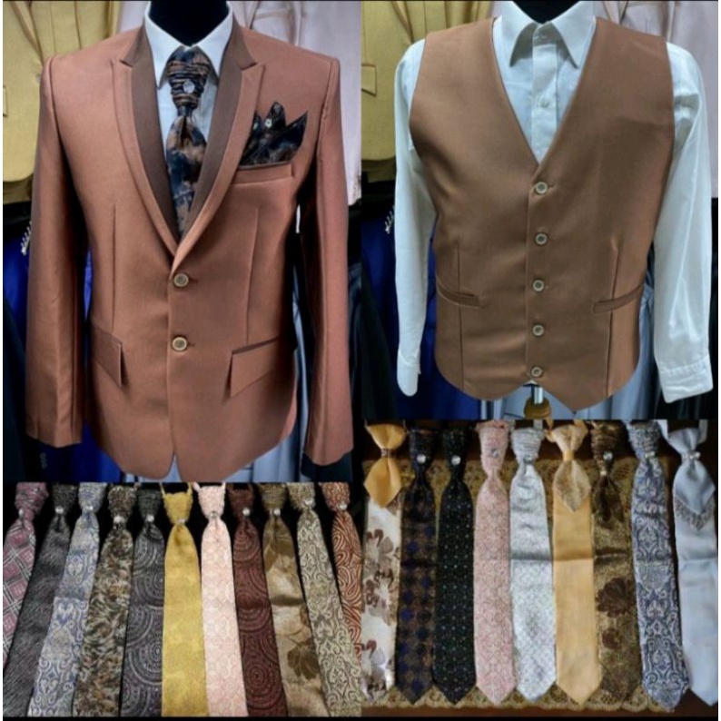 Jual jas komplit satu set jas wedding jas formal | Shopee Indonesia