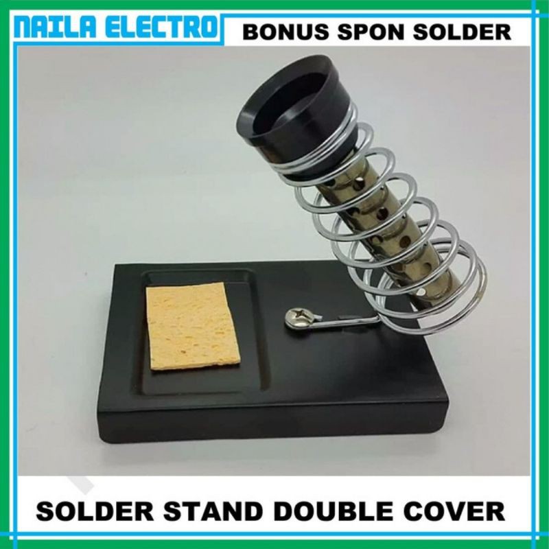 Jual Stand Solder Double Cover/Dudukan Solder/Pegan kogan Solder/solder ...