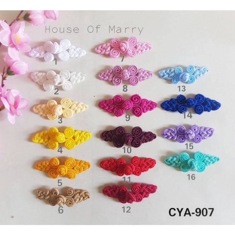 Jual 1 PCS - KANCING CHINA CHEONGSAM CYA-907 | Shopee Indonesia