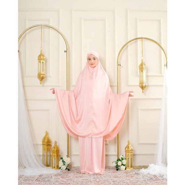 Jual prayer set aqueen misty rose dengan box hampers | Shopee Indonesia