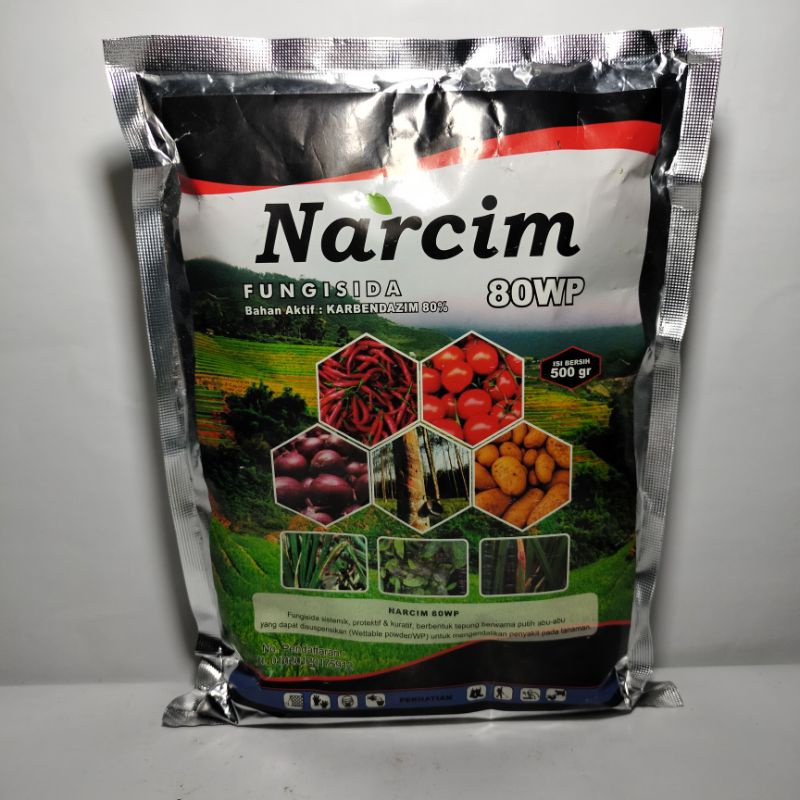 Jual Fungisida NARCIM 80WP 500GR karbendazim 80% | Shopee Indonesia