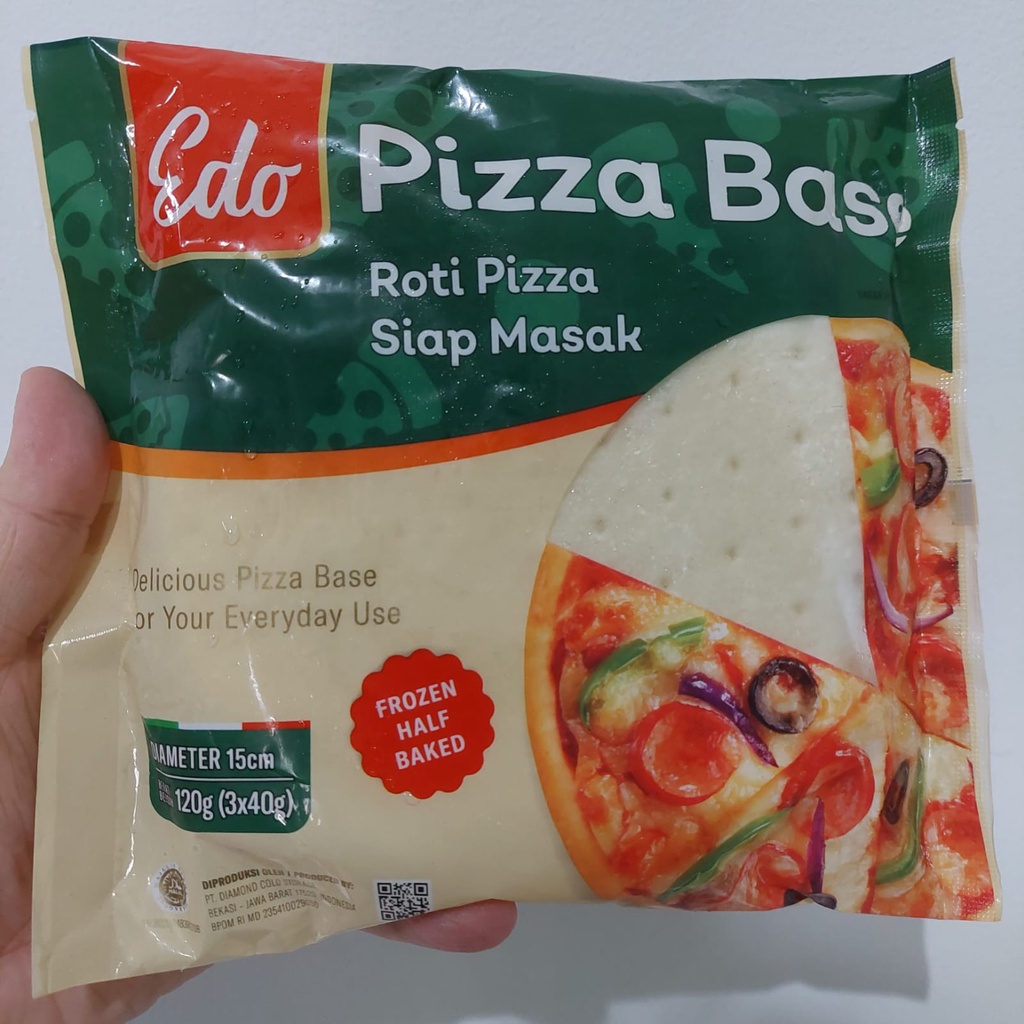 Jual [oddsolshop] pekanbaru/Edo Pizza Base 120GR | Shopee Indonesia