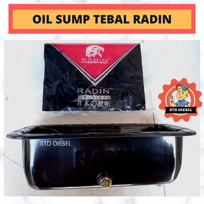 Jual OIL SUMP BAK WADAH OLI MERK RADIN S1110 S1115 S1125 S1130 ZS1115 ...