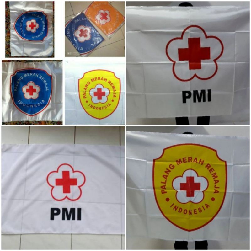 Jual Bendera PMI PMR WIRA MADYA 80X120cm | Shopee Indonesia