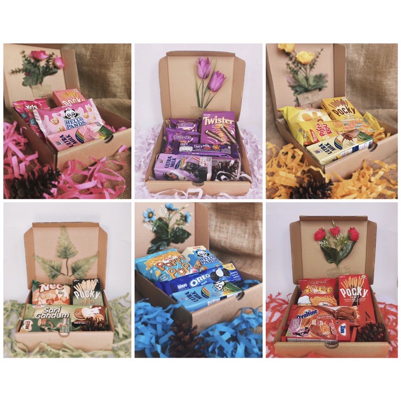 Jual SNACK BOX / SNACKBOX WARNA / SNACKBOX AESTHETIC | Shopee Indonesia