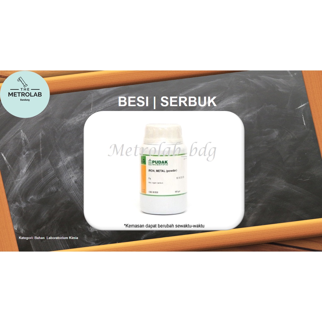Jual Serbuk Besi Murni | Fe | Iron Powder | 500 gram/botol | Shopee ...