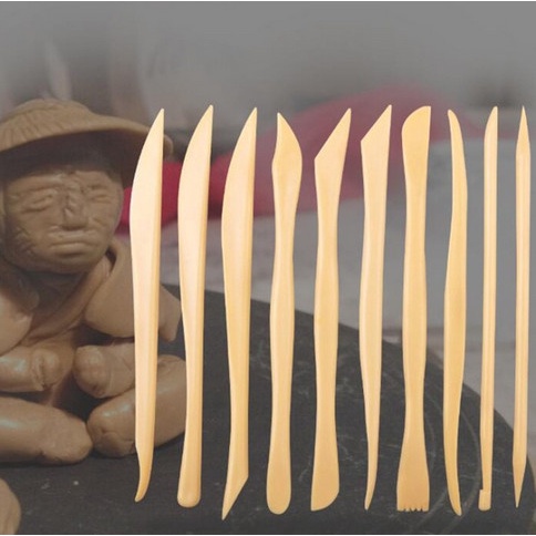 Jual Pottery Clay Sculpture Carving Modelling Tools (10x2pcs) | Shopee ...
