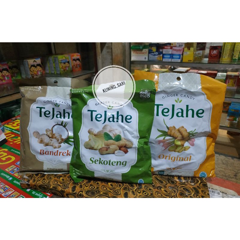 Jual PERMEN TEJAHE / GINGER CANDY TEJAHE - DELTOMED | Shopee Indonesia