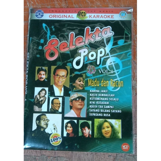 Jual Kaset Vcd Original lagu Selekta pop | Shopee Indonesia