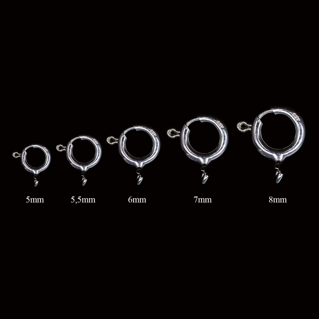 Jual Bahan Perak 925 Kokot Cantelan Ukuran 5-8 mm | 925 Sterling Silver ...