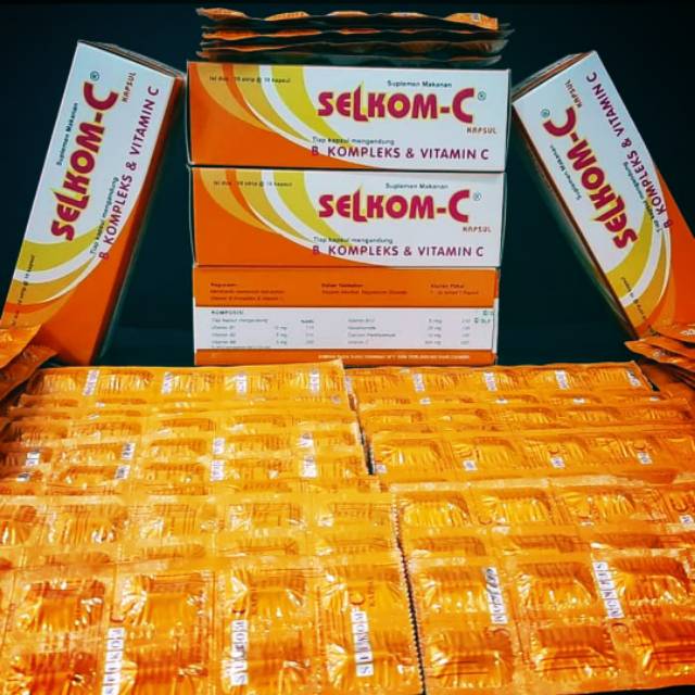 Jual Selkom-C Multivitamin B Kompleks dan Vitamin C | Shopee Indonesia Jual Selkom-C Multivitamin B Kompleks dan Vitamin C | Shopee Indonesia