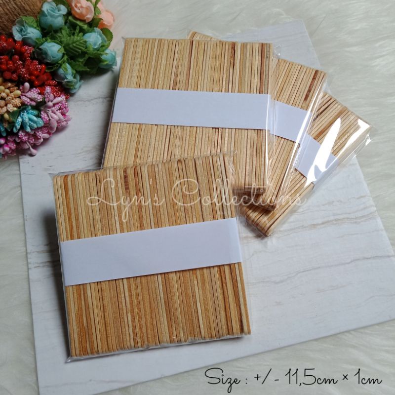 Jual (1pax = 50pcs) Stick Es Krim | Stik Es Krim | Shopee Indonesia