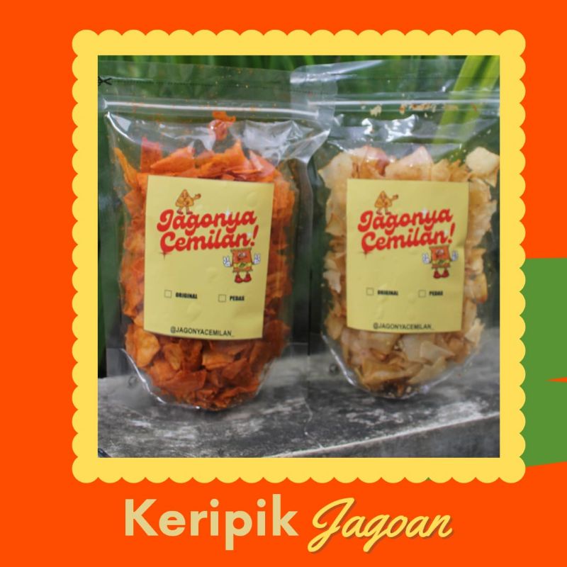 Jual KERIPIK JAGOAN | BISA DAPAT FREE EMAS | SNACK CEMILAN JAJANAN ...