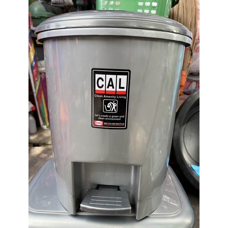 Jual SHINPO - Tempat Sampah Injak + Ember 10 15 20 25 Liter / Tempat Wadah Sampah Injak / Injek ...