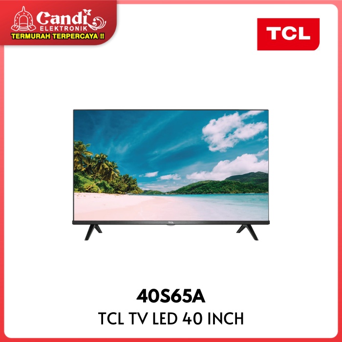 Jual TCL Google Android HDR TV Led 40 Inch 40S65A | Shopee Indonesia