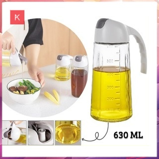 Jual ANG BOTOL KACA MINYAK GORENG 630ML / BOTOL ANTI TUMPAH SERBAGUNA ...