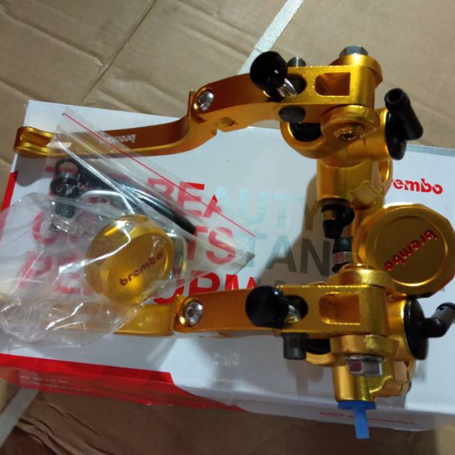 Jual Master rem brembo 2 tabung pcx nmx gsx vixion satria fu dll ...