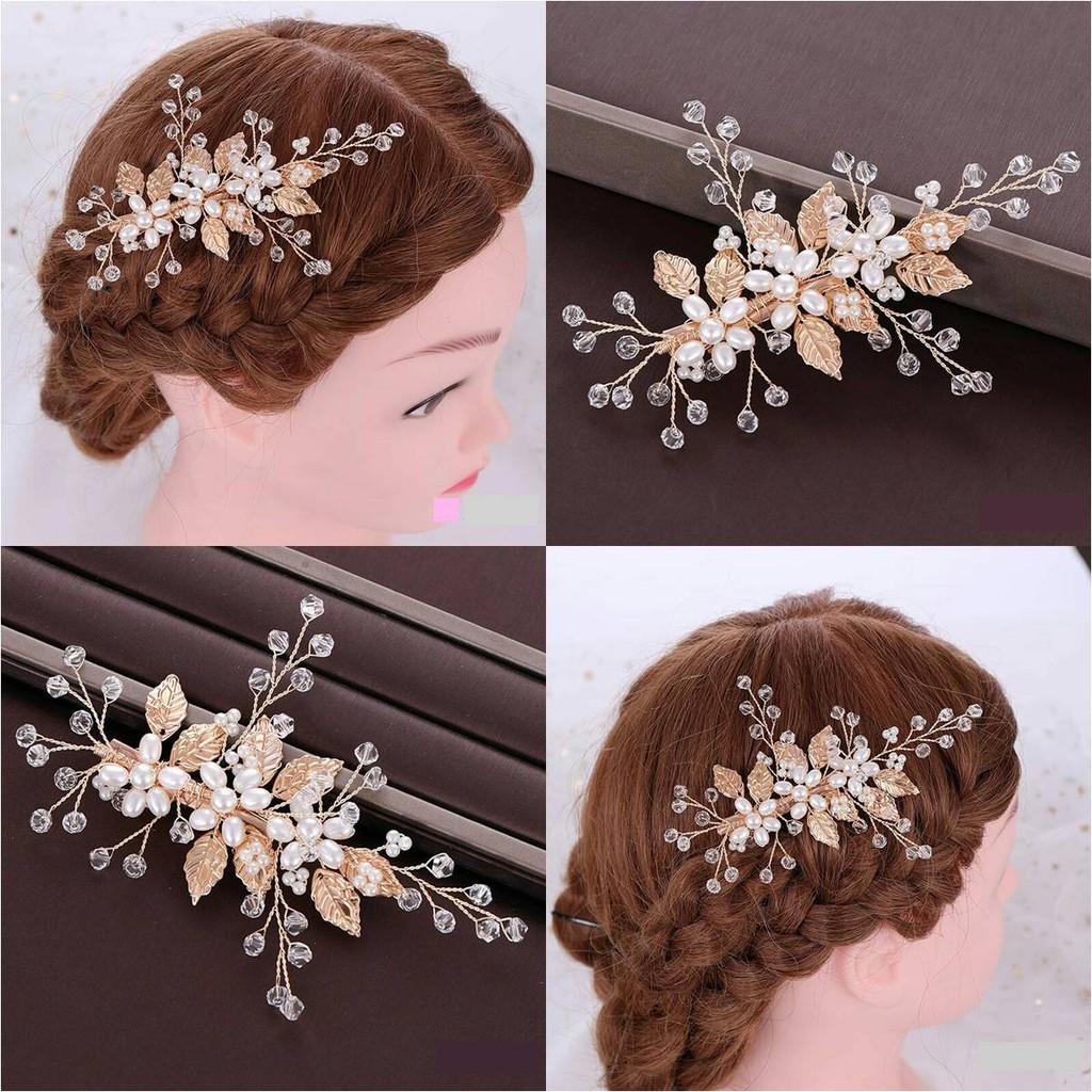 Jual TM227 - Aksesoris Pengantin / Hiasan Rambut Pesta / Headpiece ...