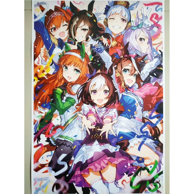 Jual Poster Anime Uma Musume Pretty Derby 1 Game Merchandise | Shopee ...