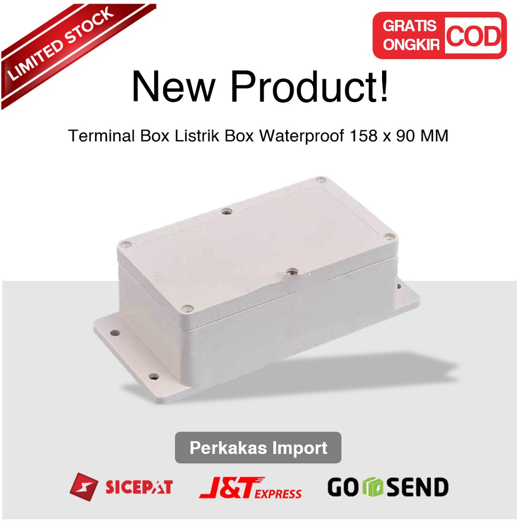 Jual Terminal Box Listrik Box Waterproof Wall Mounting Outdoor ...