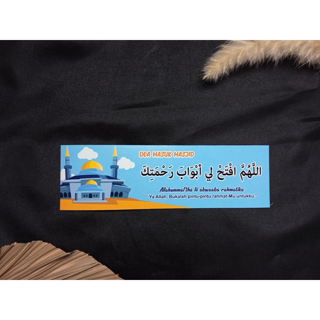 Jual Sticker Kaligrafi Ucapan Salam Cutting Tulisan Arab - Sticker ...