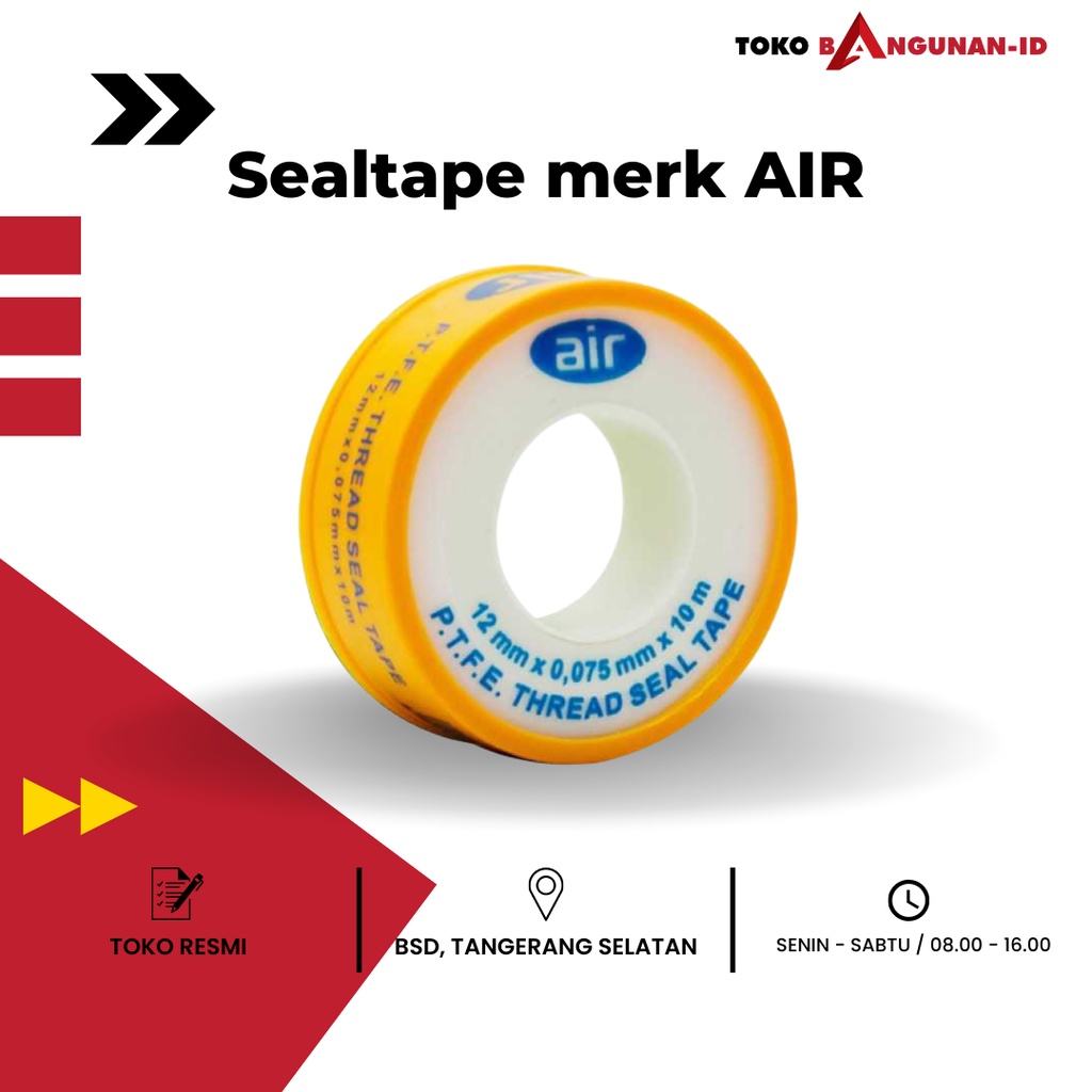 Jual Seal Tape / Sealtape merk AIR 12m | Shopee Indonesia