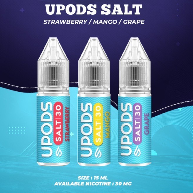 Jual UPODS SALT SERIES UPODS 15ML 100% AUTHENTIC UPODS SALTNIC LIQUID ...