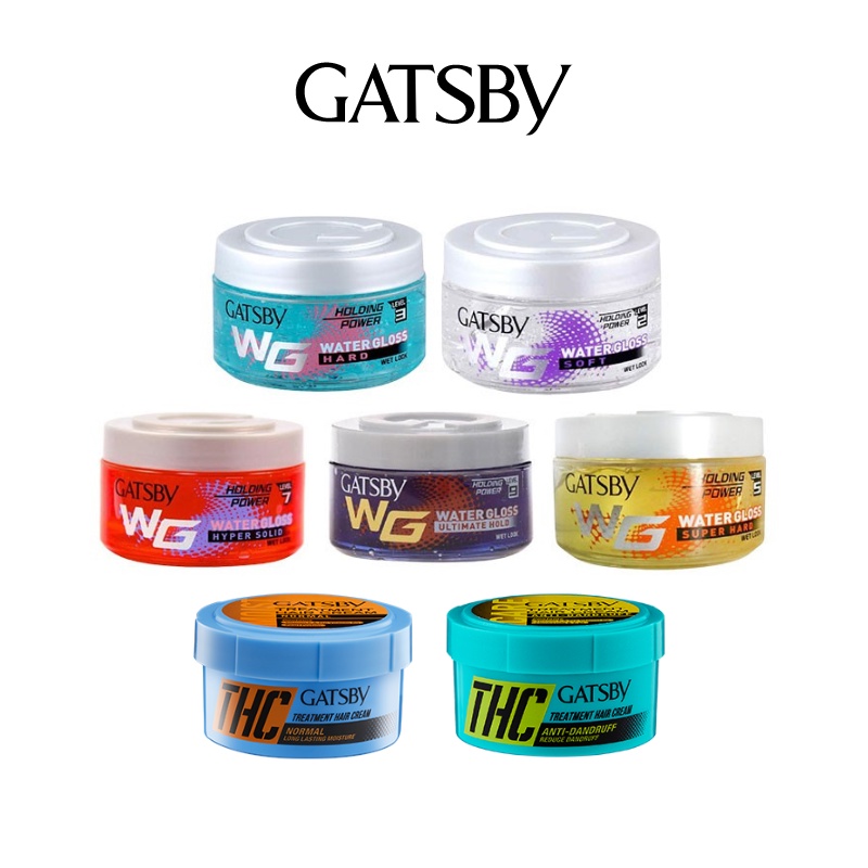 Jual GATSBY Gel Rambut Styling Wax Treatment Hair Cream Water Gloss ...