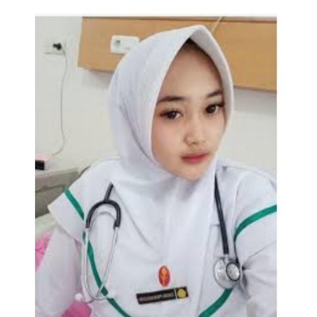Jual Hijab Perawat Jilbab Bidan Kerudung Suster Medis Bergo Instan Stikes Dinkes Bahan Jersey ...