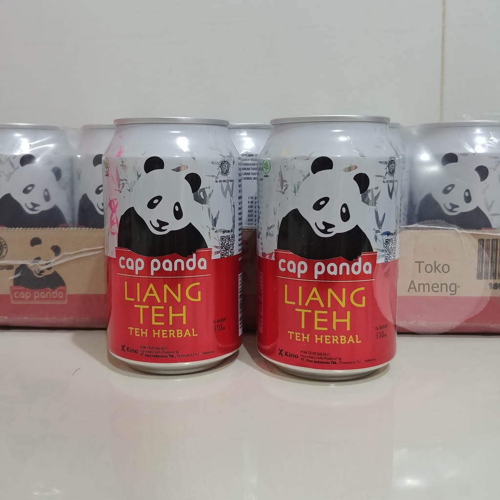 Jual Liang Teh Cap Panda Klg 310ml - 1 Dus (24pcs) | Shopee Indonesia