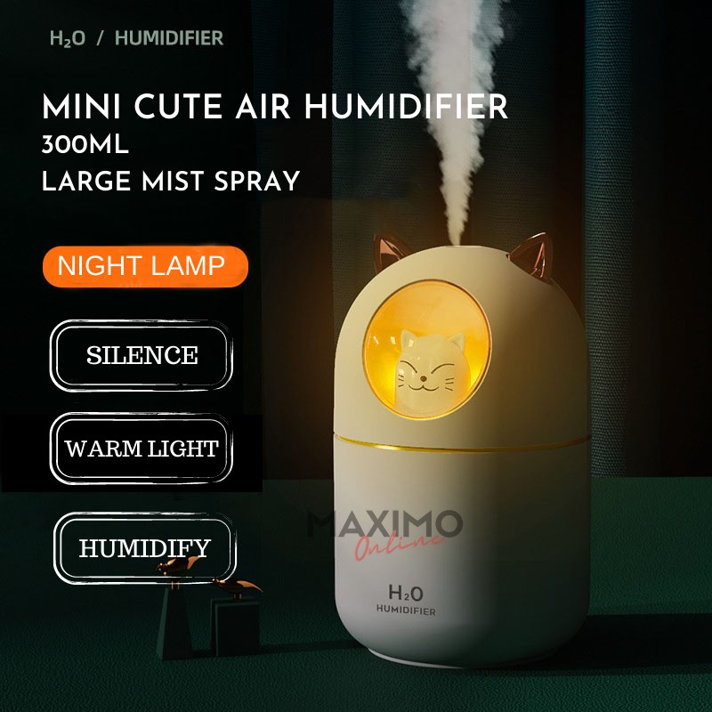 Jual MAXIMO HOMEY Pelembab udara Air Humidifier Unik bentuk Beruang ...
