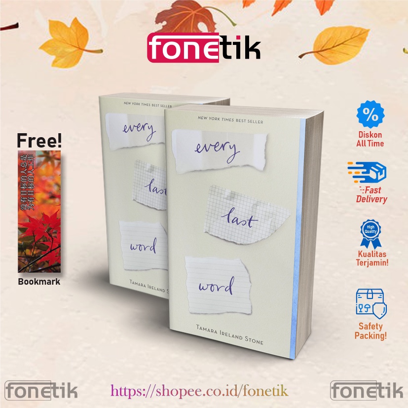 Jual Every Last Word - Tamara Ireland Stone (English) | Shopee Indonesia
