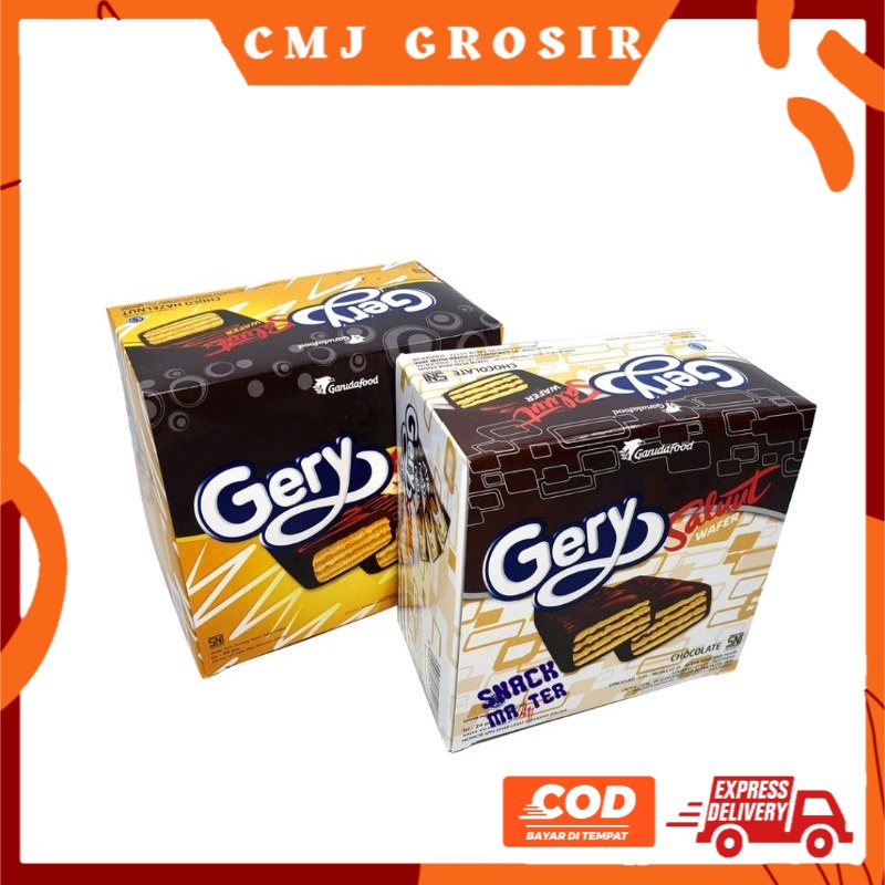 Jual Gery Saluut / Gery Coklat isi 24 pcs | Shopee Indonesia