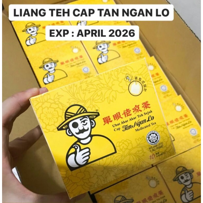 Jual Liang teh cap tan ngan lo import Malaysia exp 2026 | Shopee Indonesia