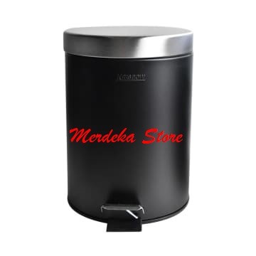 Jual KRISBOW TEMPAT SAMPAH PEDAL 5 LTR PEDAL BIN ROUND TONG SAMPAH BULAT Merdeka Hardware ...