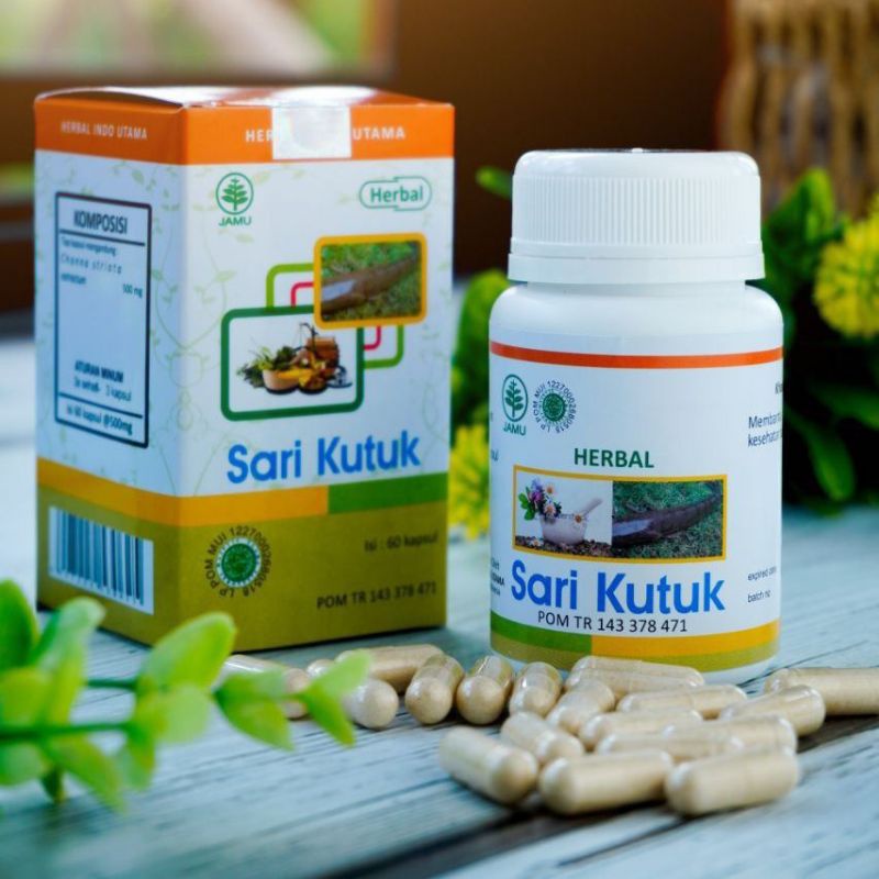 Jual Ikan Gabus SARI KUTUK Herbal Indo Utama HIU - Kapsul Ekstrak Ikan Channa Albumin | Shopee ...