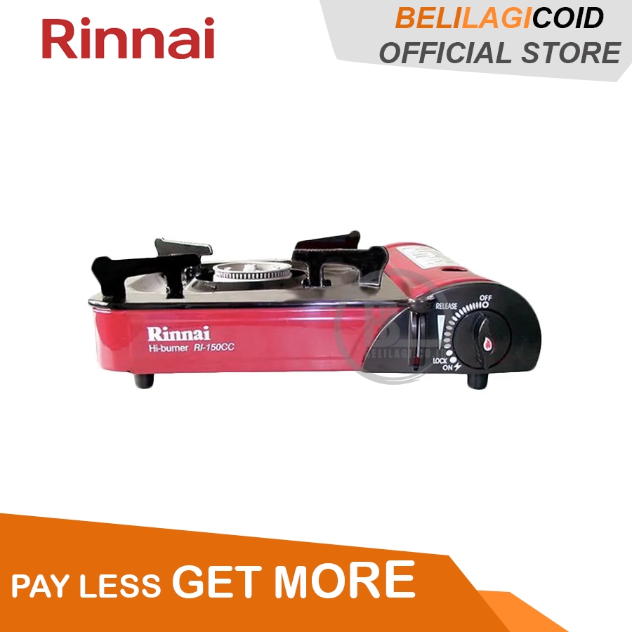 Jual Rinnai Kompor Portable RI 150 CC / Kompor Gas Kemping RI-150CC ...