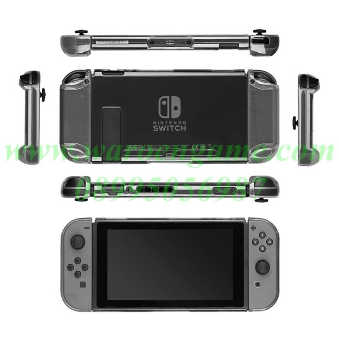 Jual Nintendo Switch Project Design Thin Transparent Clear Case ...